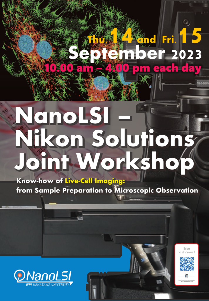 [For Internal Applicants Only] NanoLSI–Nikon Solutions Joint Workshop 2023 – WPI Nano Life ...